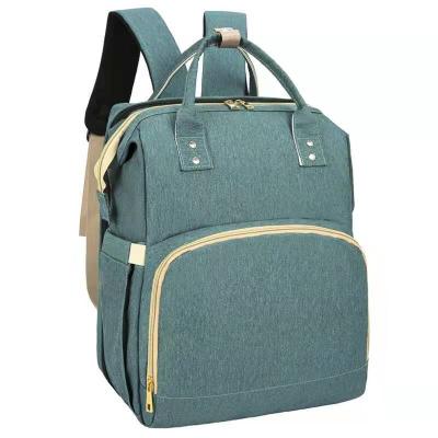 China Customizable Unisex Mommy Diaper Bag with USB Waterproof Nylon 200pcs MOQ for sale