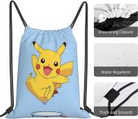 China Polyester Drawstring Backpack 14x16 Inches Lightweight Waterproof for Travel Sports for sale