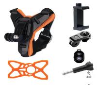 China Adjustable Chest Strap Harness for GoPro Hero Action Cameras 100cm Nylon for sale