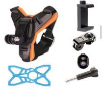 China Adjustable Chest Strap Harness for GoPro Hero Action Cameras 100cm Nylon for sale