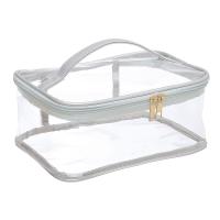 China Transparent PVC Toiletry Bag Large Capacity 20L Waterproof Durable Soft Lightweight for sale