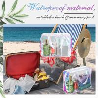 China Shockproof Protective Storage Toiletry Cosmetic Bag With Handle for sale