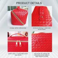 China Waterproof Makeup Bag Shockproof Toiletry Bag With Multi Pocket for sale