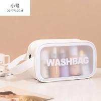 China Lager Capacity Waterproof Cosmetic Bag Toiletry Bag With Handle for sale