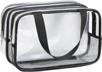 China Waterproof Lightweight Lager Capacity Soft Toiletry Bag With Handle for sale