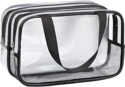 China Waterproof Lightweight Lager Capacity Soft Toiletry Bag With Handle for sale