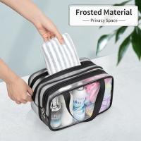 China Waterproof Lightweight Lager Capacity Soft Toiletry Bag With Handle for sale