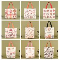 China Cotton Canvas Eco Shopping Bag Reusable Travel Tote with Custom Logo 40x35cm for sale