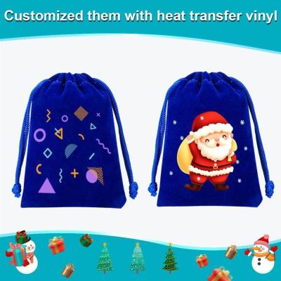 China Waterproof Velvet Drawstring Bags 7x9cm Jewelry Pouches for Wedding Gifts for sale