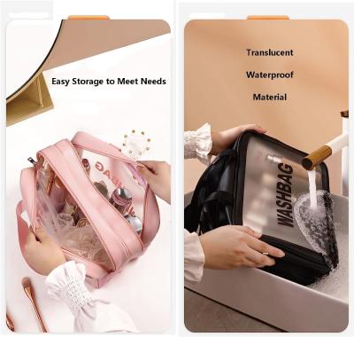 China high quality soft waterproof durable tolietry bag with handle for sale