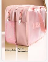 China high quality soft waterproof durable tolietry bag with handle for sale