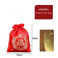 China Festive Color Bundle Pocket Satin Material For Gifts Collection for sale