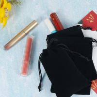 China Velvet Drawstring Bags 6.2x7.8 Inches Shockproof Gift Pouch Set of 5 for sale