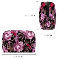 China Waterproof Lightweight Oxford Fabric Cosmetic Toiletry Bag 7.3x5.1x3 Inches Custom Size for sale