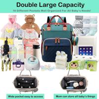 China Simple Soft Waterproof Mommy Diapper Bag Lightweight Durable for sale