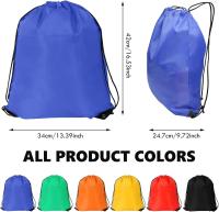 China PE Drawstring Bag Backpack Gym Sackpack Bulk Softball Gifts Storage Workout Bags for sale