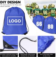 China PE Drawstring Bag Backpack Gym Sackpack Bulk Softball Gifts Storage Workout Bags for sale