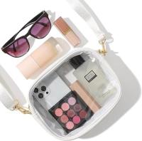 China Durable Soft Ecofriendly Clear Waterproof Large Crossbody Bag With Handle for sale
