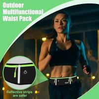China Neoprene Waterproof Running Waist Bag 36x10cm Phone Waist Belt Pack for Fitness Sports for sale