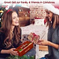China Christmas Scented Candles Gift Set Elk Tree Shaped Handmade Soy Wax 6Pcs Aromatherapy Candle for sale