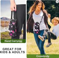 China Custom Neoprene Water Bottle Sleeve with Adjustable Strap for Travel Hiking for sale
