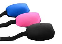 China Custom Printed Foam 3D Sleeping Eye Mask Ergonomic Night Eye Mask for sale