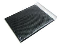 China Aluminum Foil Plastic Black Bubble Wrap Packaging Bags For Shipping for sale
