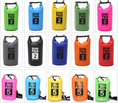 China 500D PVC Waterproof Sports Bag 10L Dry Bag for Clothes Outdoor Gear for sale