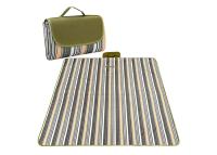 China Custom Logo Extra Large Waterproof Picnic Blanket 80x60 Inch Portable Foldable Outdoor Mat for Camping Travel for sale