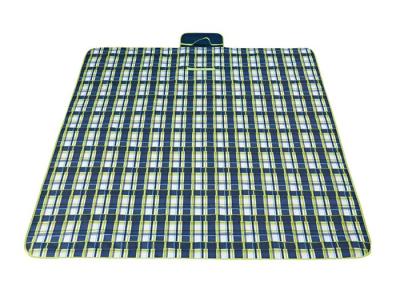 China Foldable Picnic Rug Waterproof Backing Portable Outdoor Mat 200x150cm Custom Logo for sale