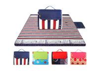 China Waterproof Fleece Picnic Mat 150x200cm Thick Padded Outdoor Blanket for Family for sale