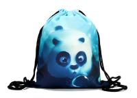 China Sports Cloth Drawstring Bag Backpack Silk Screen Printed for sale
