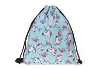 China Custom OEM Waterproof Polyester Ladies Drawstring Backpack 2000pcs MOQ for sale