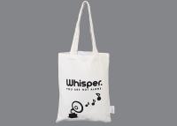 China Leisure Foldable White Cotton Canvas Shopping Tote Eco Friendly for sale