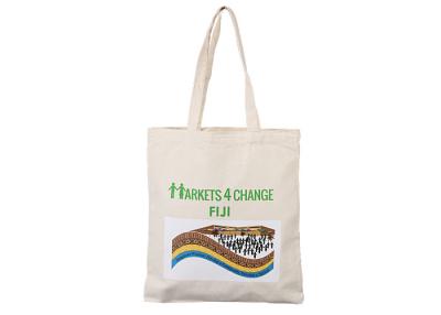 China Custom White Canvas Grocery Tote Bags Foldable Large Shopping Bags 2000pcs MOQ for sale