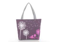 China Promotional Big Red Canvas Tote Bag Foldable Shopper with Custom Print 2000pcs MOQ for sale