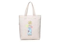 China Custom Eco Friendly Canvas Tote Shopper Bag with Zipper Closure 2000pcs MOQ for sale