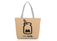 China Custom Navy Blue Canvas Grocery Tote Bags Reusable Shopping Bags 2000 Pcs MOQ for sale