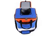 China Blue Canvas Reusable Lunch Containers For Adults Waterproof for sale