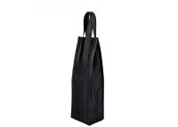 China Custom Vegan Leather Insulated Wine Cooler Bag 500pcs MOQ OEM Logo for sale