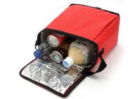 China Custom Logo Waterproof Insulated Cooler Tote Lunch Bag 500pcs MOQ Polyester for sale