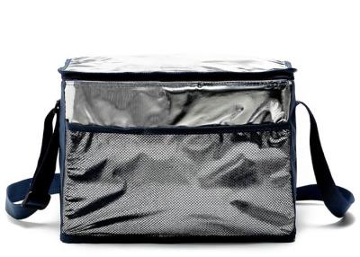 China Customizable Colored Aluminum Foil Thermal Lunch Tote Bag 500pcs MOQ Waterproof for sale