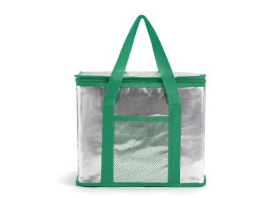 China Large EPE Orange Thermal Insulated Tote Lunch Bag OEM Service for sale