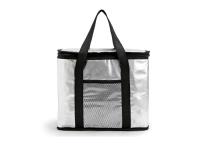 China Large EPE Orange Thermal Insulated Tote Lunch Bag OEM Service for sale