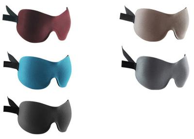 China Lightweight Blackout 3D Sleeping Eye Mask With Velcro Easy Adjustment for sale
