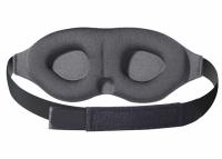 China 3D Light Blocking Sleeping Eye Mask for Men Polyester Foam 500 Pcs MOQ for sale