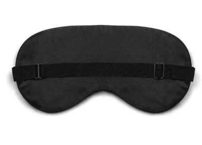 China Custom Logo Silk Sleep Mask for Travel OEM 500 Pcs MOQ Lightproof Eye Cover for sale