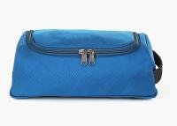 China Custom Waterproof Polyester Toiletry Bag with Hook for Men 1000 Pcs MOQ for sale