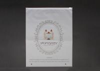 China Clear Zipper Garment Plastic Packaging Bags Plastic Material For Clothes for sale