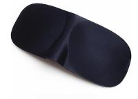 China Custom 3D Memory Foam Sleep Mask Adjustable Lightproof Eye Mask 500 Pcs MOQ for sale